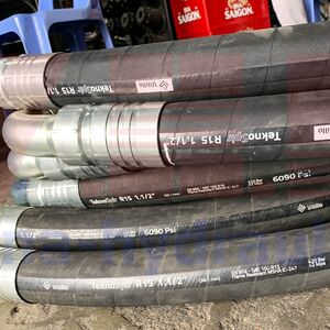 Ống thủy lực R15 TeknoSpir 1.1/2" Vitillo Italy bấm đầu bích Interlock ...